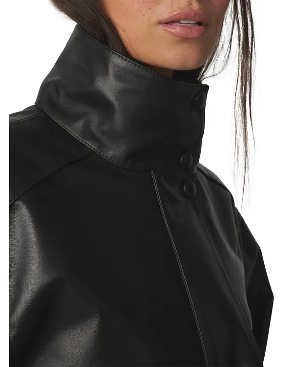 Joe's Jeans The Cohen Leather Bomber Jacket