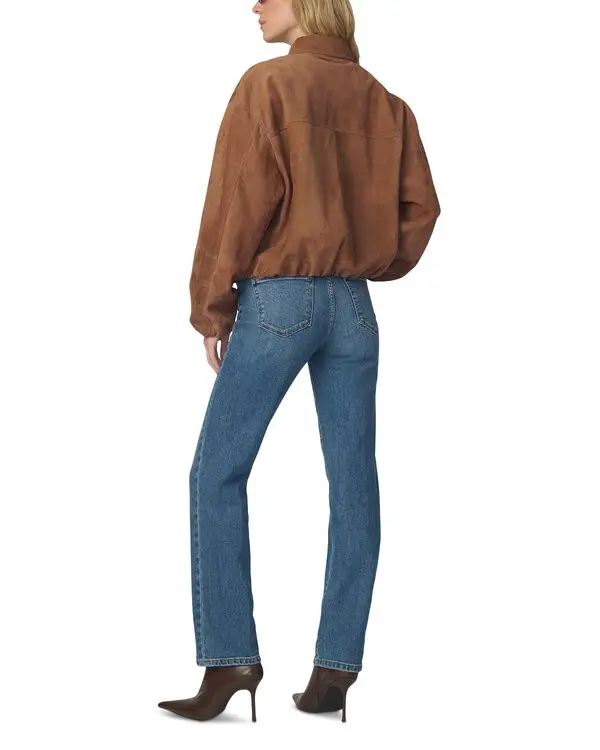 Joe's Jeans The Bella Suede Bomber Jacket