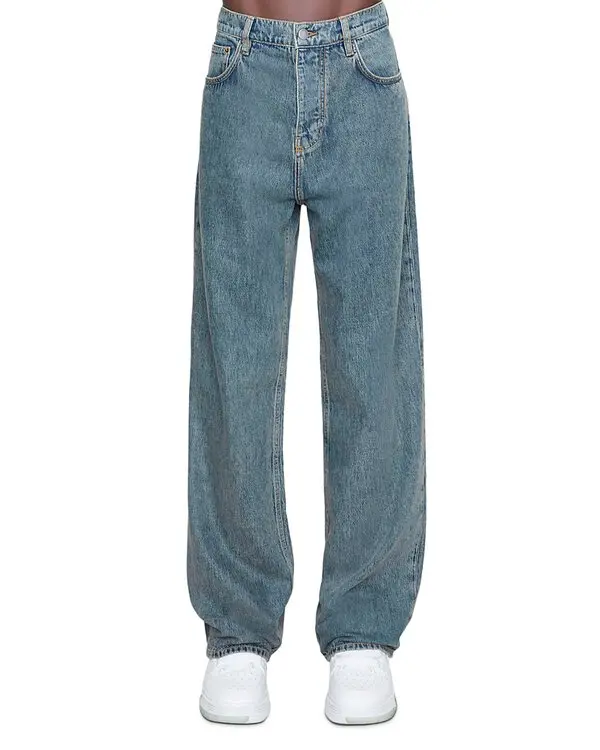 Amiri Loose Fit Jeans - Shadow Indigo