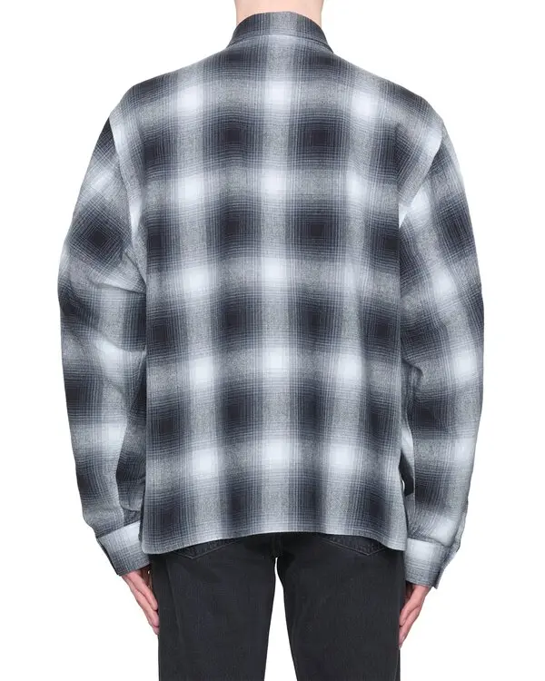 Amiri Oversized Fit Long Sleeve Flannel Shirt