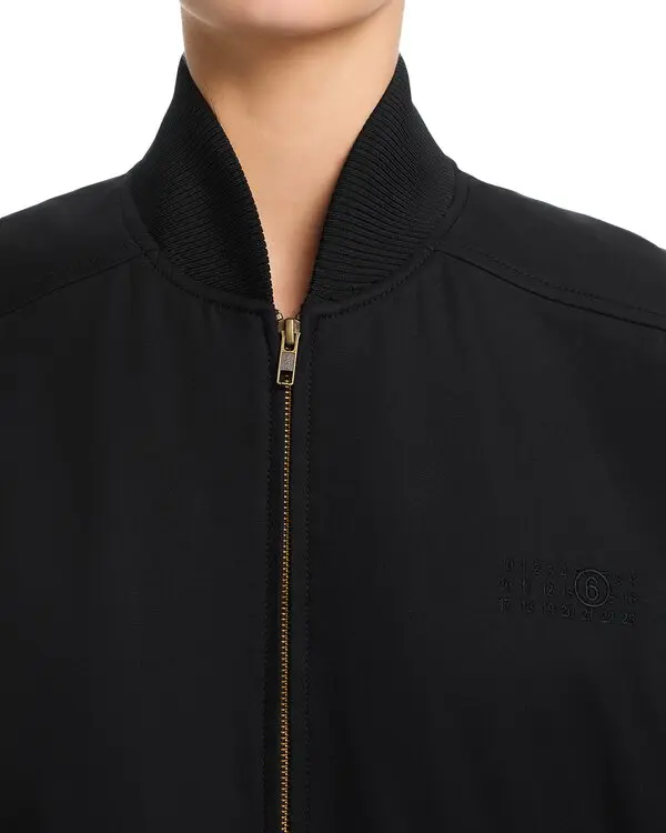MAISON MARGIELA Zip Front Cotton Jacket