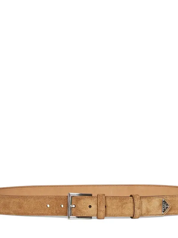 Prada Suede Leather Belt