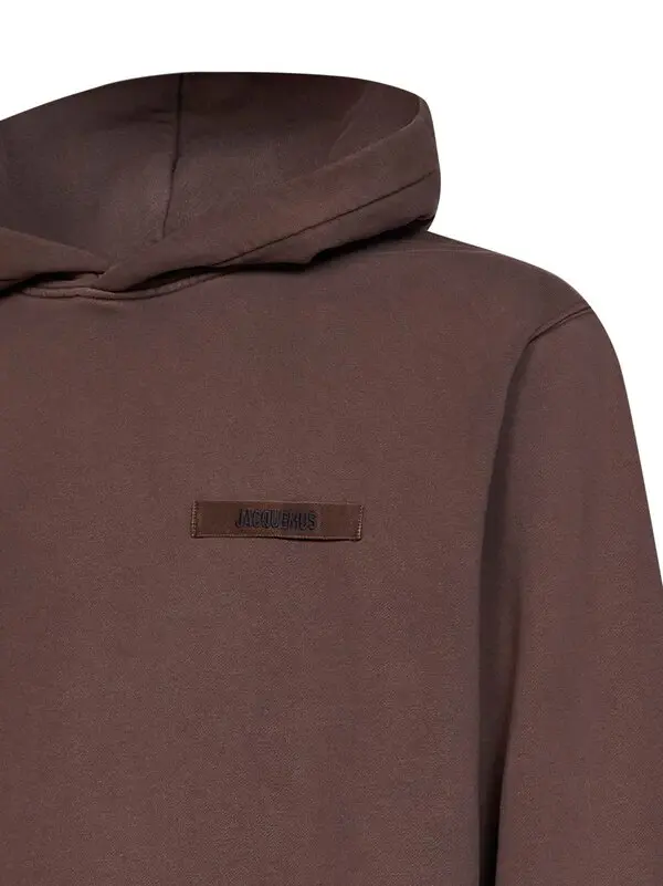 Jacquemus Brown The Gros Grain Hoodie