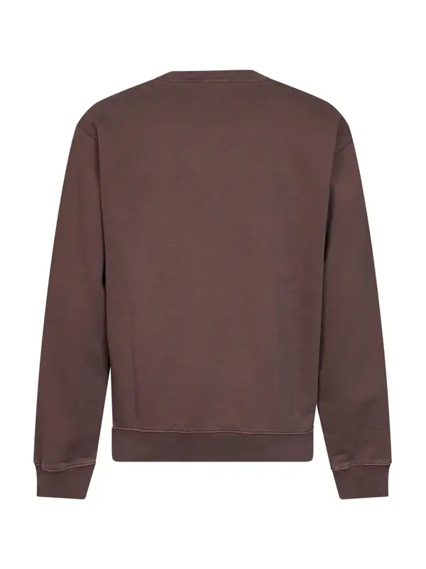 Jacquemus Brown Organic Cotton Fleece The Gros Grain Sweatshirt - Multicolor