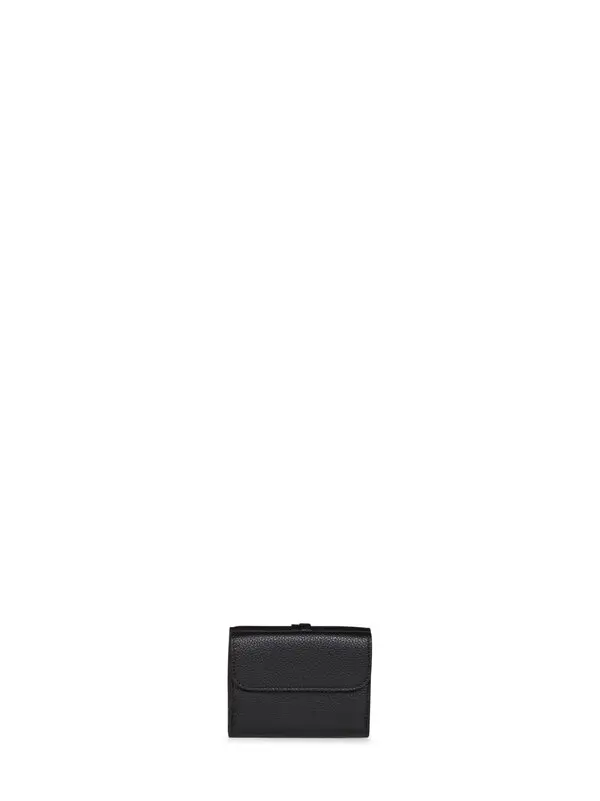 Chloé Black Alphabet Small Trifold Wallet
