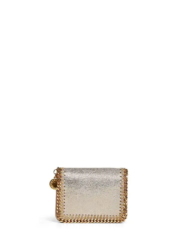 Stella McCartney Pyrite Falabella Bi-fold Wallet