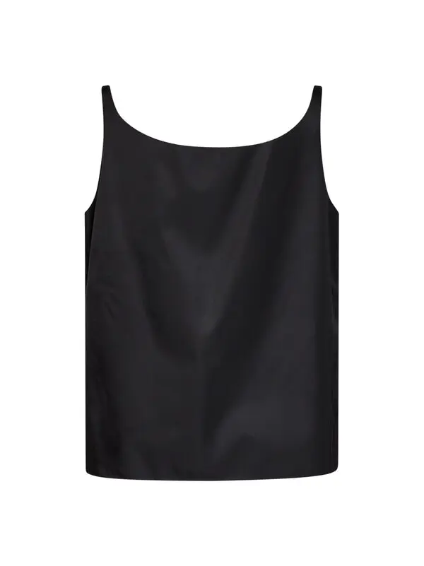 Prada Abbigliamento Black Re-nylon Top
