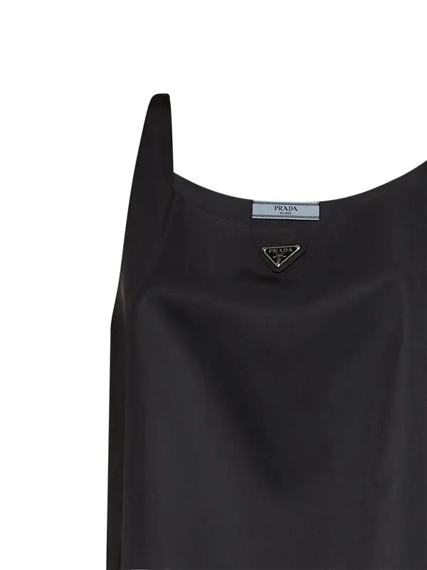 Prada Abbigliamento Black Re-nylon Top