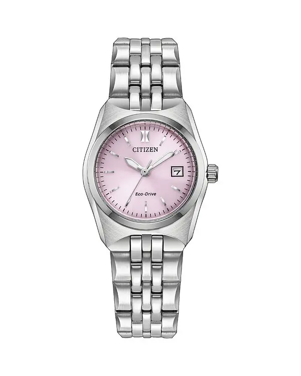 Citizen Corso Bracelet Watch, 27mm - Pink/silver