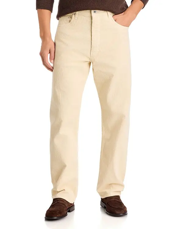 Studio Nicholson 90s Classic Cotton Denim Jeans - Panna