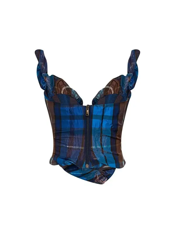 VIVIENNE WESTWOOD Buchanan" Tartan Corset - Multicolor
