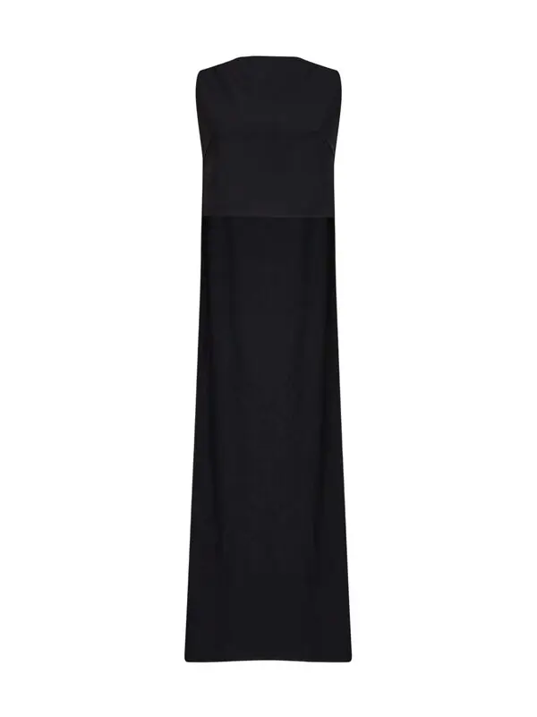 JIL SANDER Asymmetric Virgin Wool Top - Multicolor