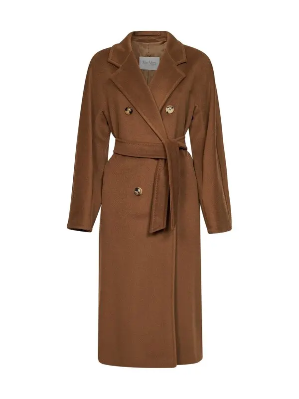 Max Mara Icon Coat Madame Belted Coat - Multicolor