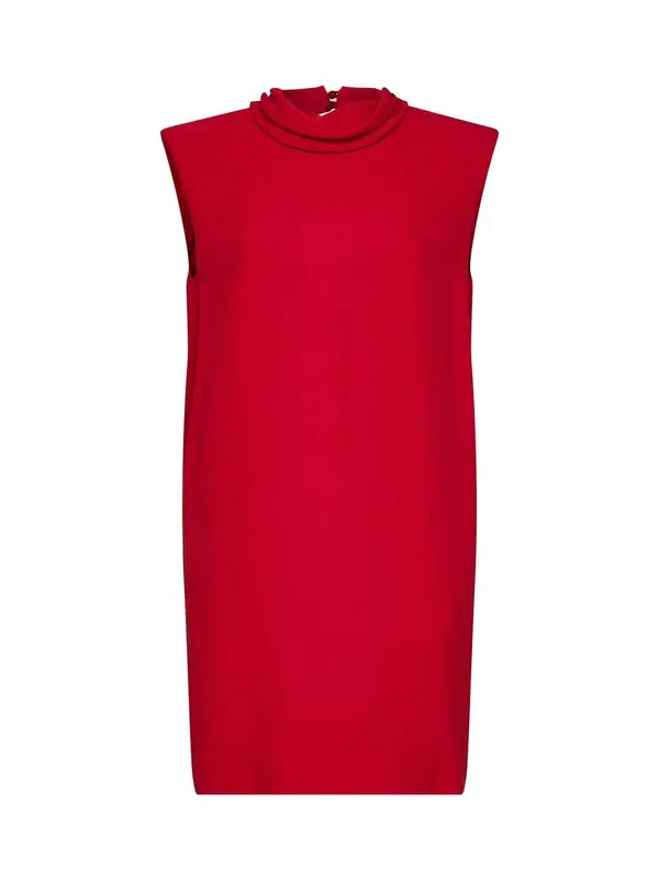 Valentino Garavani Red Cady Couture Mini Dress - Multicolor