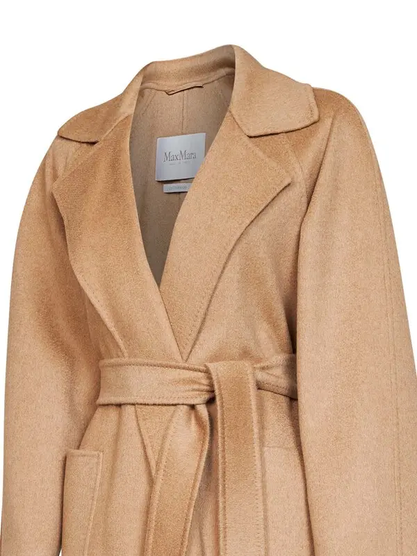 Max Mara Camel Ready Icon Coat Belted Coat