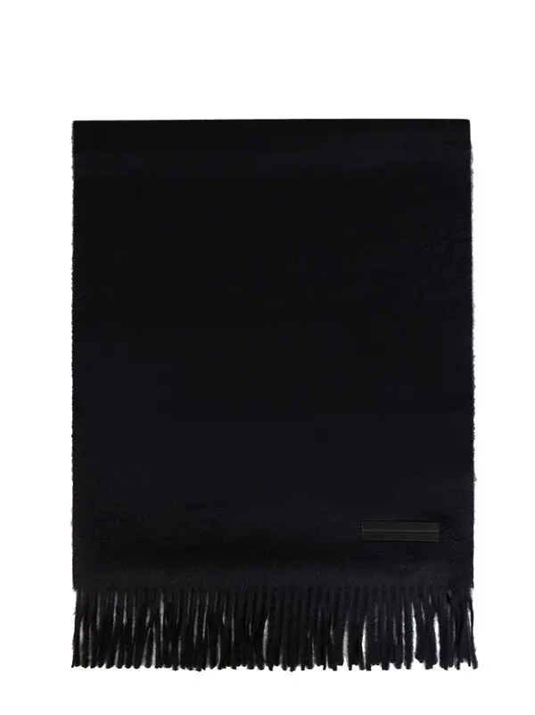Zegna Black Oasi Cashmere Scarf - Multicolor
