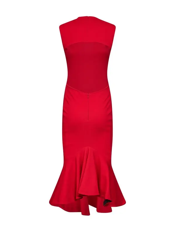 Jacquemus Compact Jersey Midi Dress - Multicolor