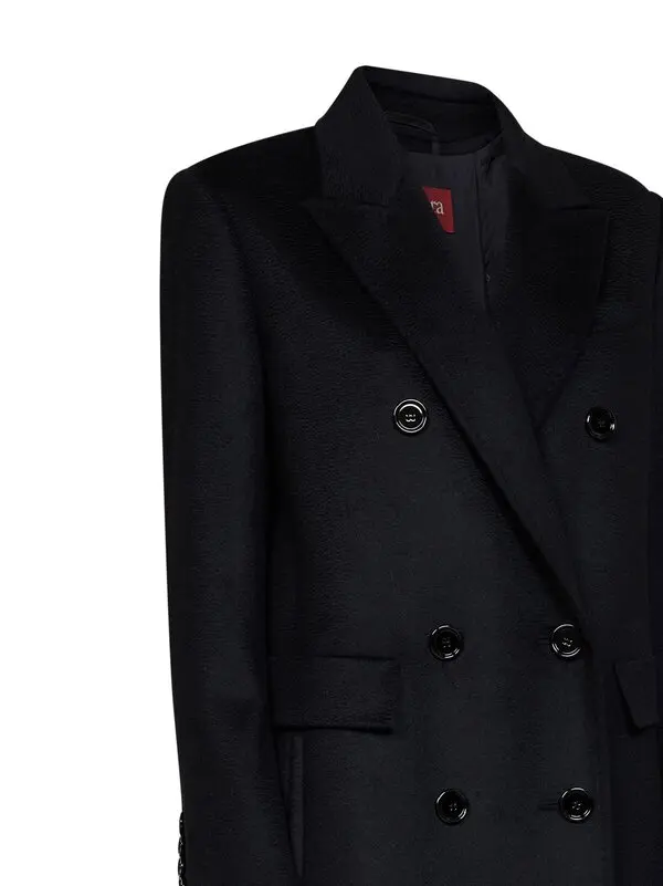 Max Mara Tuxedo-style Long Coat - Multicolor