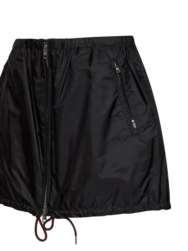 Prada Re-nylon Zip-up Mini Skirt - Multicolor