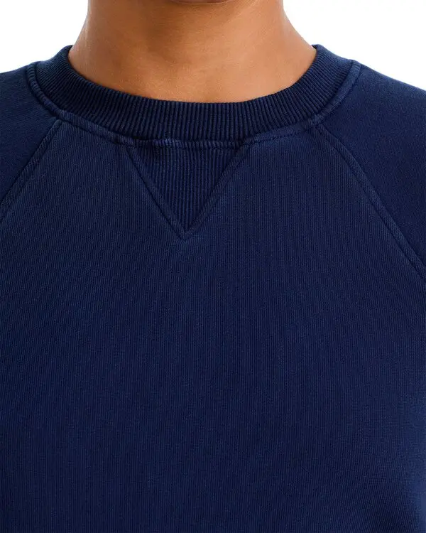 Paige Queenie Cotton Short Sleeve Sweatshirt