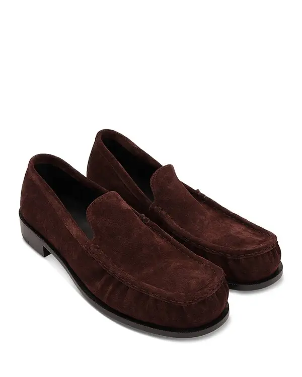 Dries Van Noten Dries Van Norten Suede Loafers - Black