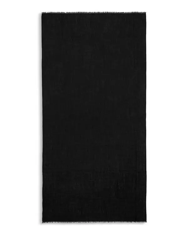 Vince Lightweight Cashmere Scarf - Black