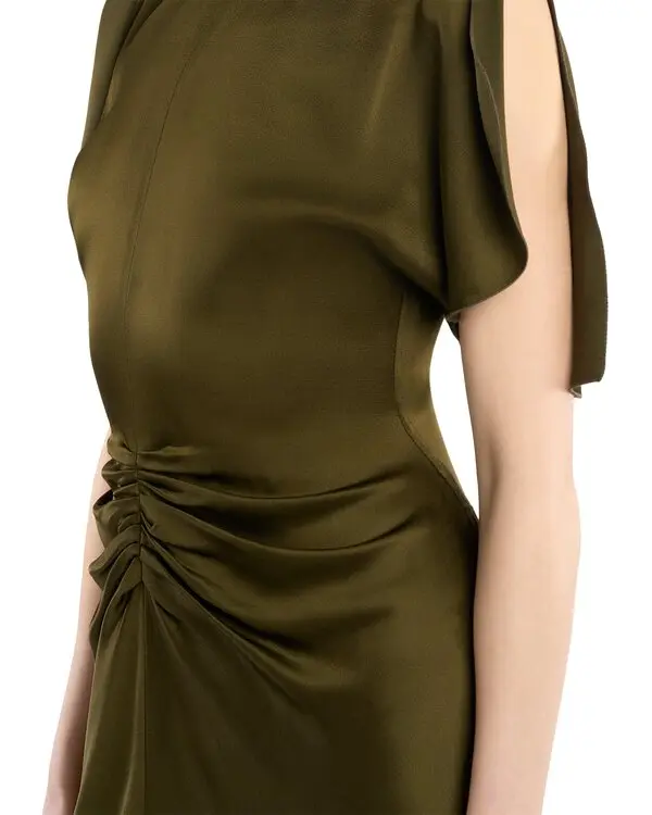 Victoria Beckham Isabella Ruched Gown