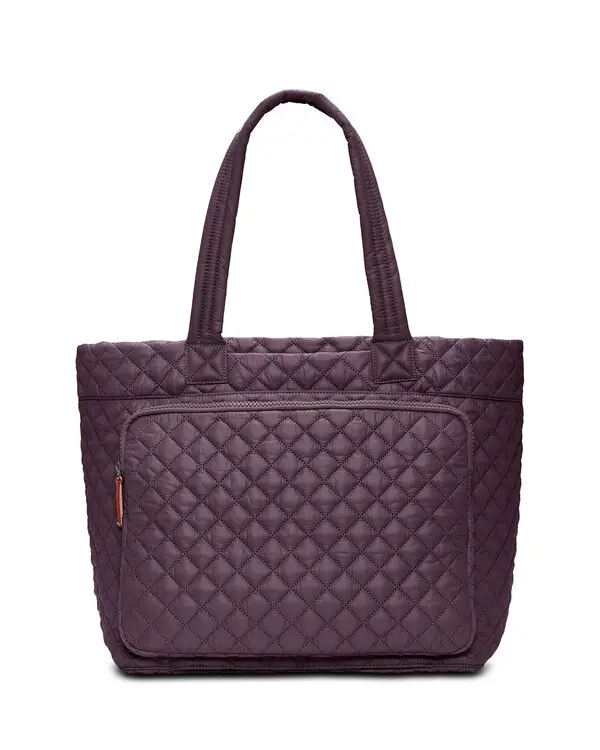 Mz Wallace Large Metro Travel Tote - Raisin