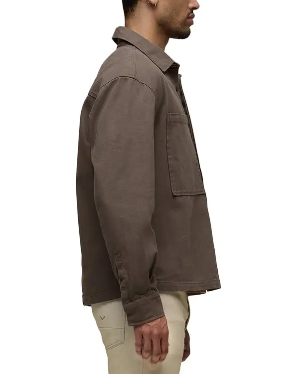 Hudson Jeans Relaxed Cotton Pocket Overshirt