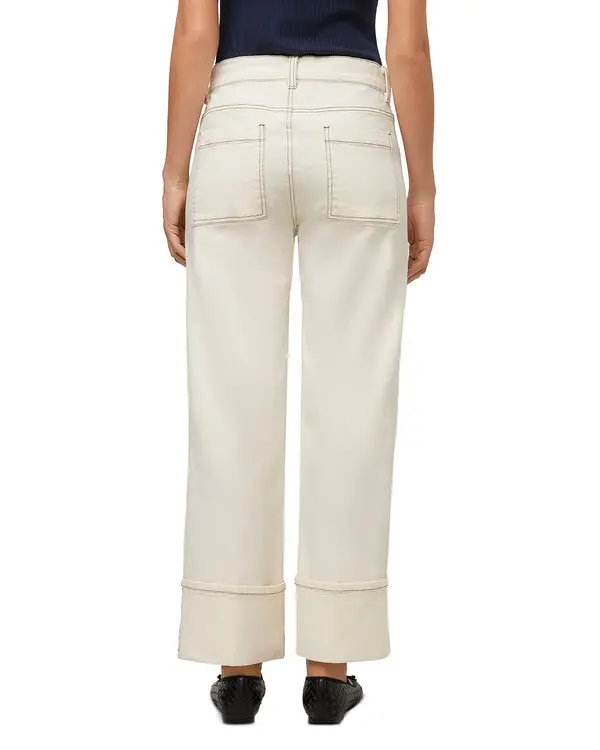 Fifteen Twenty Tracey Cotton Blend Patch Pocket Cuffed Jeans