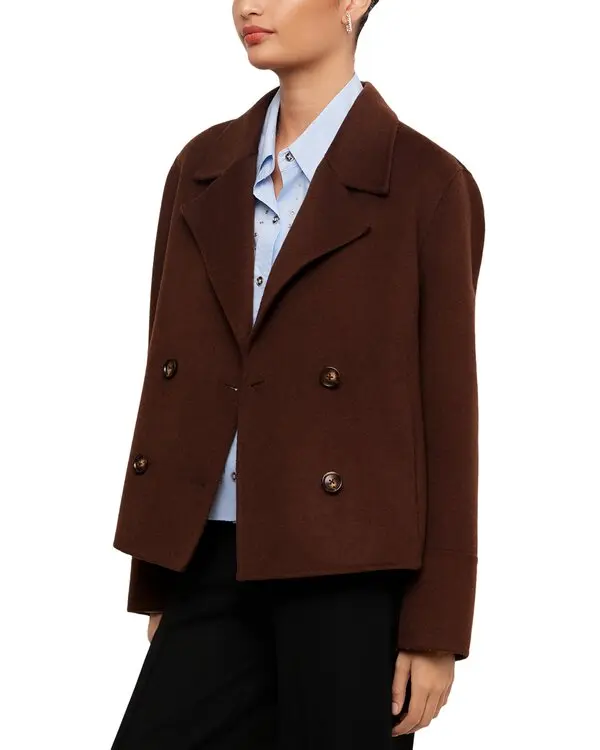 Fifteen Twenty Naomi Cropped Double Breasted Blazer