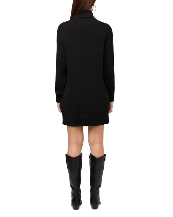 Fifteen Twenty Claylee Crossover Turtleneck Dress
