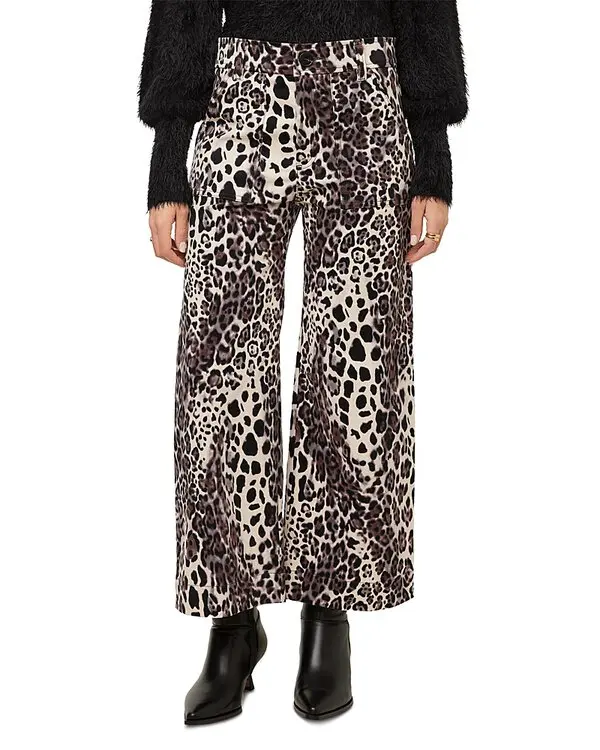 Fifteen Twenty Rylee Cotton Blend Printed Cropped Pants