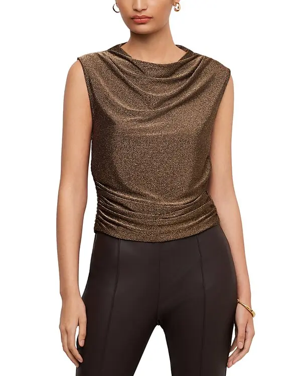 Fifteen Twenty Paige Sleeveless Shirred Top