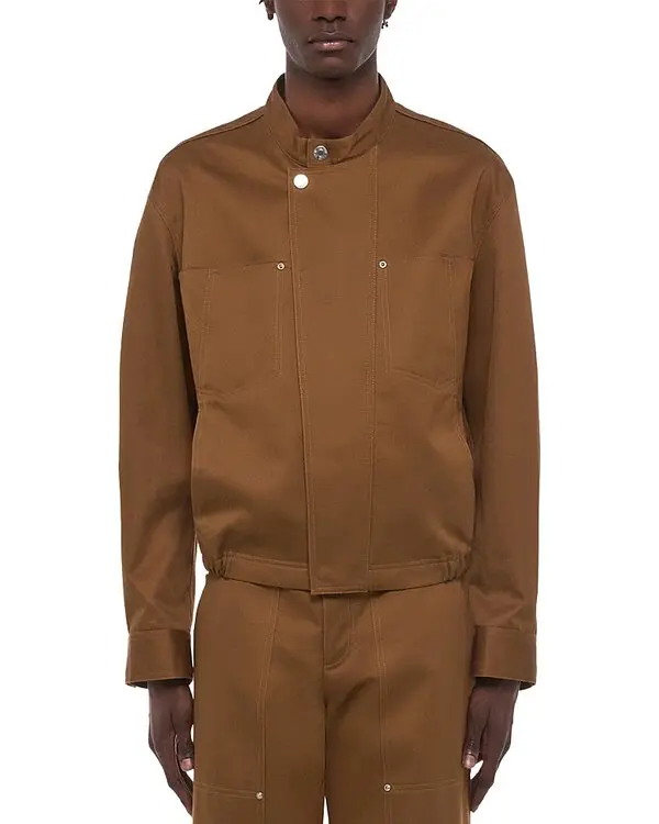 Helmut Lang Cotton Moto Pocket Trucker Jacket