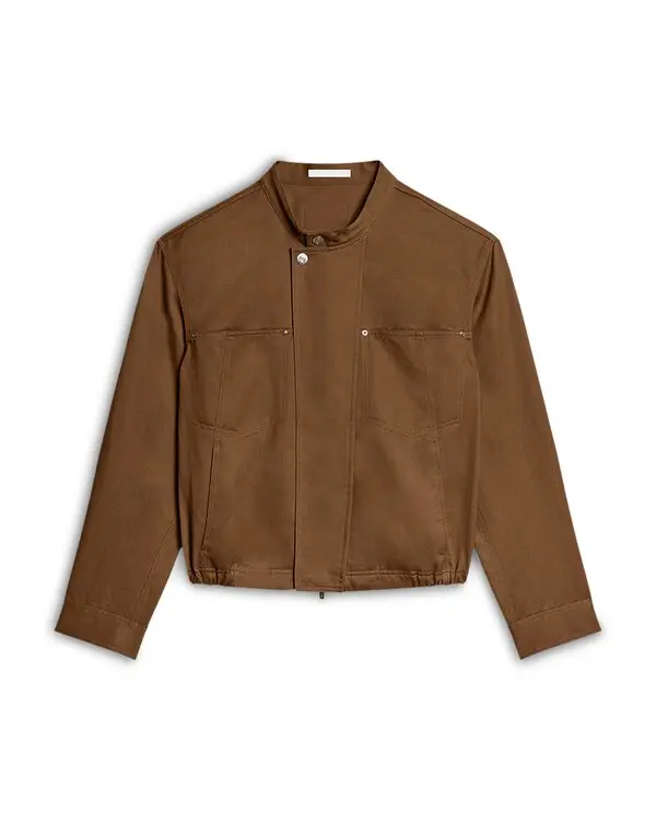 Helmut Lang Cotton Moto Pocket Trucker Jacket
