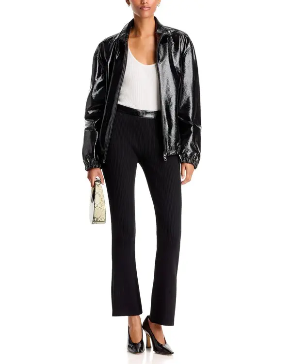 COURREGES Vinyl Track Jacket