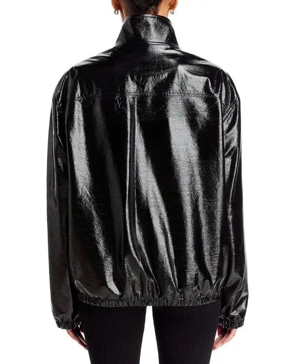 COURREGES Vinyl Track Jacket