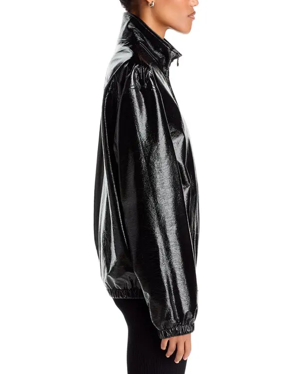 COURREGES Vinyl Track Jacket
