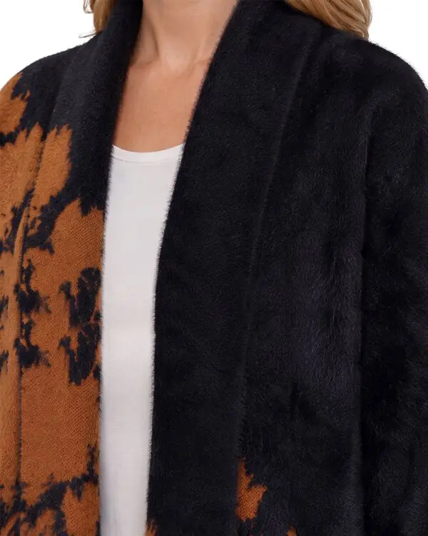 LIVERPOOL Shawl Collar Open Front Sweater Coat