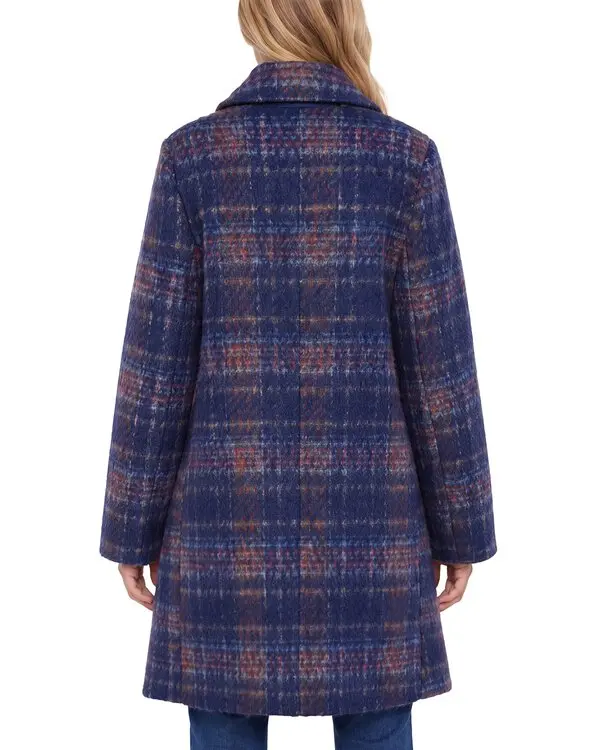 LIVERPOOL Raglan Sleeve Button Front Swing Coat