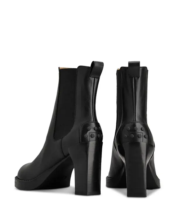 TOD'S Leather Chelsea Boots