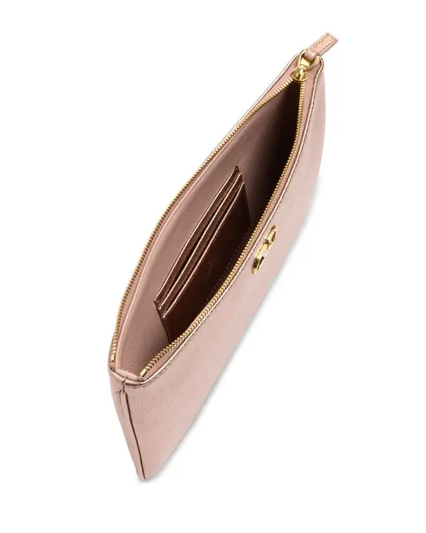 Valentino Garavani Vlogo Medium Leather Pouch