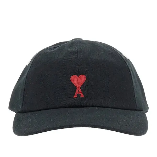AMI Paris De Coeur' Cotton Baseball Cap