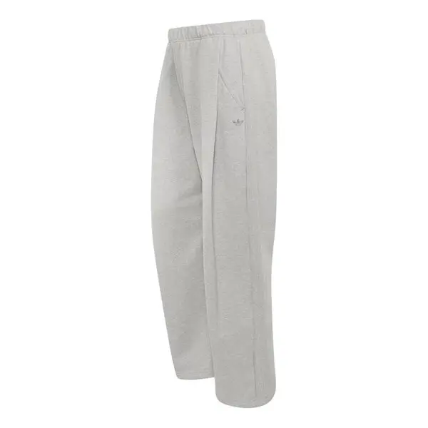Adidas Premium Essentials Open Wide Hem Pants Asia Sizing - Grey Heather