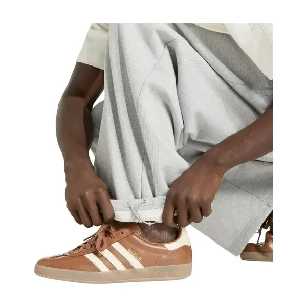 Adidas Premium Essentials Open Wide Hem Pants Asia Sizing - Grey Heather