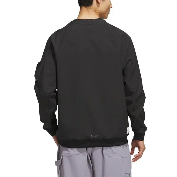 Adidas Climawarm Brushed Sweatshirt Asia Sizing - Black