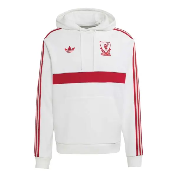 Adidas Liverpool Fc Hoodie Sweatshirt Asia Sizing - White