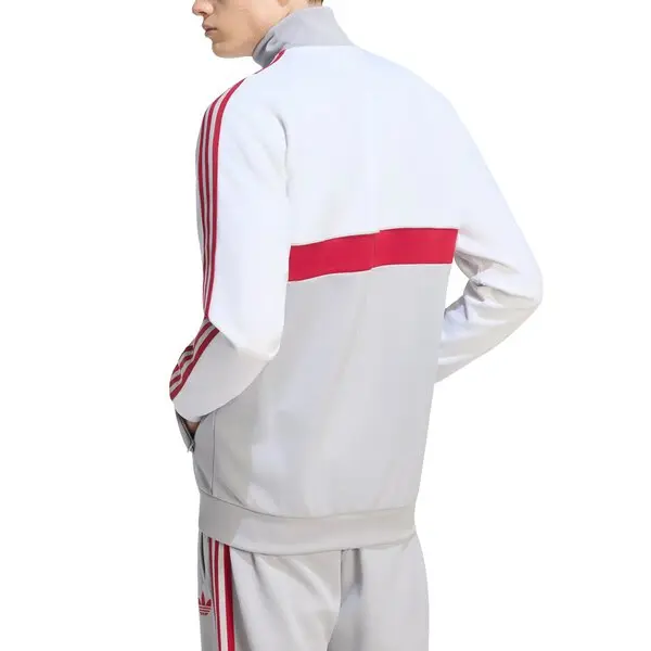 Adidas Liverpool Fc Track Top Asia Sizing 'white Grey