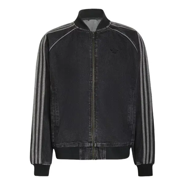 Adidas Sst Adicolor Denim Track Top Asia Sizing